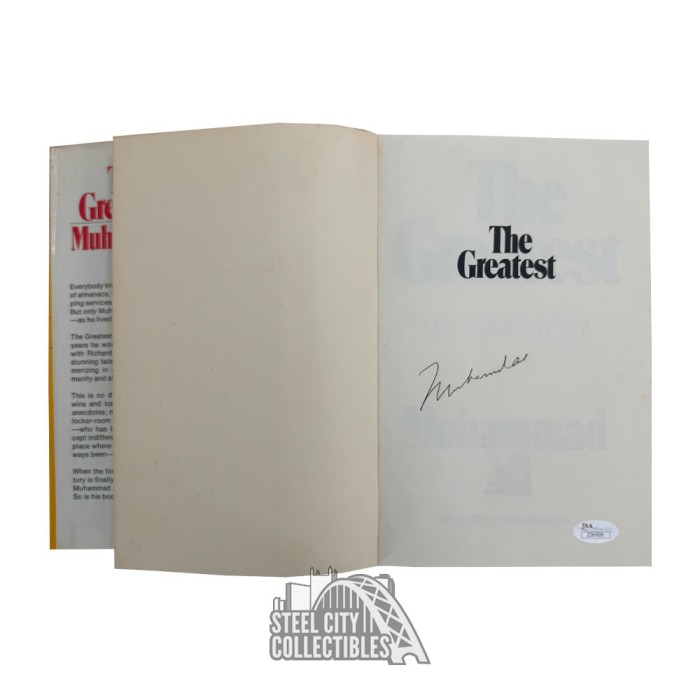 Muhammad Ali Autographed The Greatest: My Own Story Book - JSA LOA ...