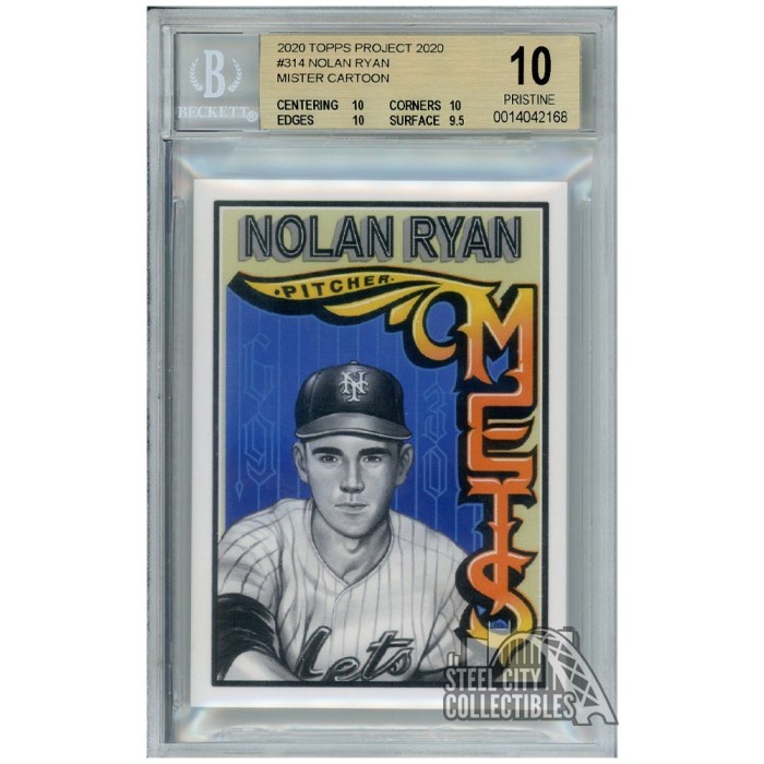 Nolan Ryan Topps Project 2020 Card #314 1969 Topps by Mister Cartoon ...
