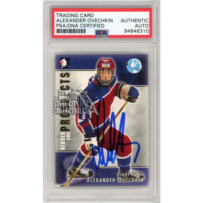 Alexander Ovechkin 2004-05 In The Game H&P Rookie Autograph Card #118 ...
