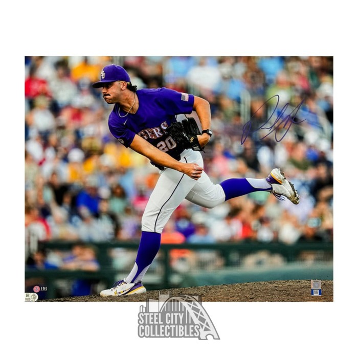 Paul Skenes Autographed LSU 16x20 Baseball Photo - MLB (Horizontal ...