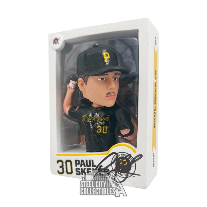 Paul Skenes Autographed Pittsburgh Pirates Bobblehead - MLB | Steel ...