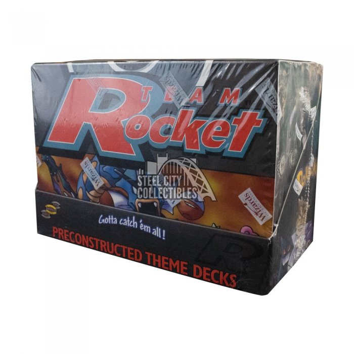 Pokemon Team Rocket 8ct Preconstructed Theme Deck Box | Steel City ...