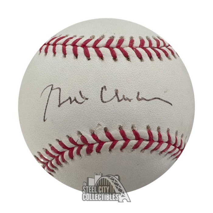 Bill Clinton Autographed Official MLB Baseball - BAS LOA | Steel City ...
