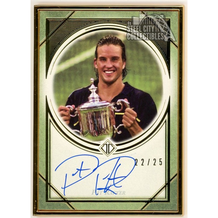 Pat Rafter 2020 Topps Transcendent Tennis Autograph Card #TCA-PR /25 ...