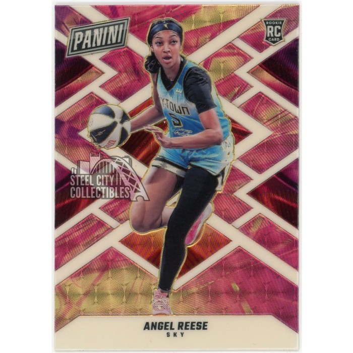 Angel Reese 2024 Panini Black Friday Gold Vinyl Rookie Card #AR 1/1 ...