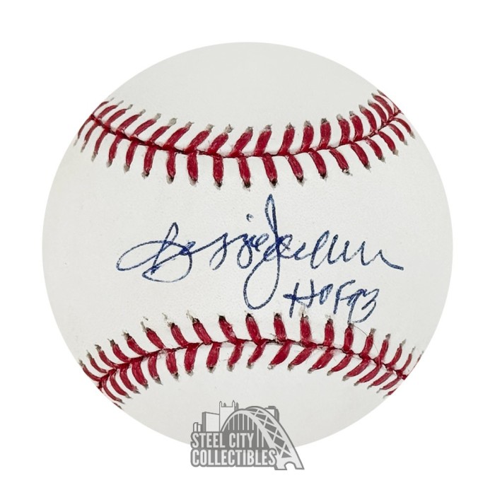 Reggie Jackson HOF 93 Autographed Official MLB Baseball - BAS | Steel ...