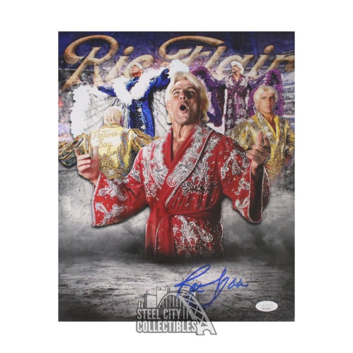 Ric Flair Autographed 11x14 Wrestling Photo - JSA | Steel City Collectibles