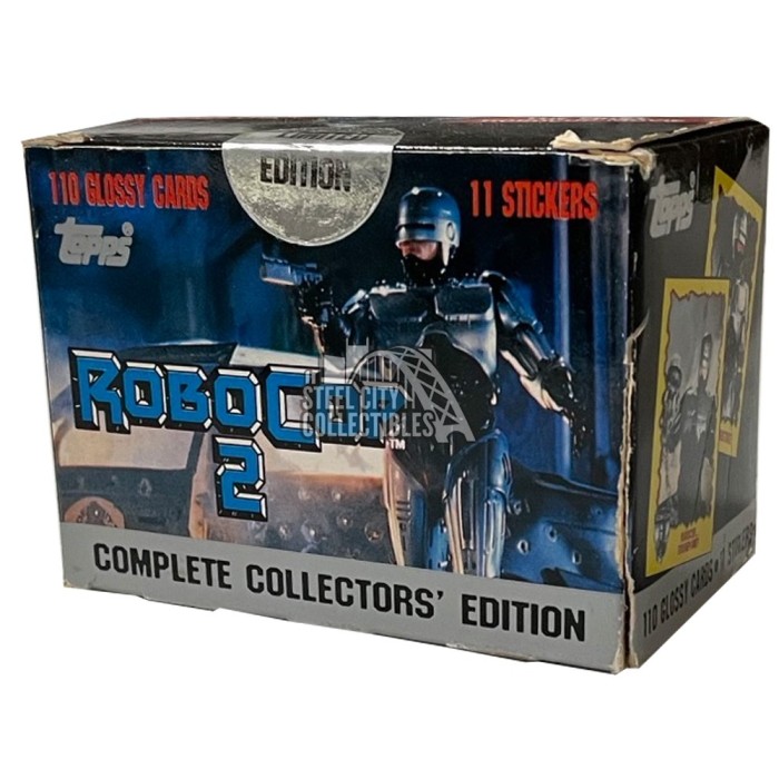 1990 Topps RoboCop 2 Limited Edition Complete Set | Steel City Collectibles