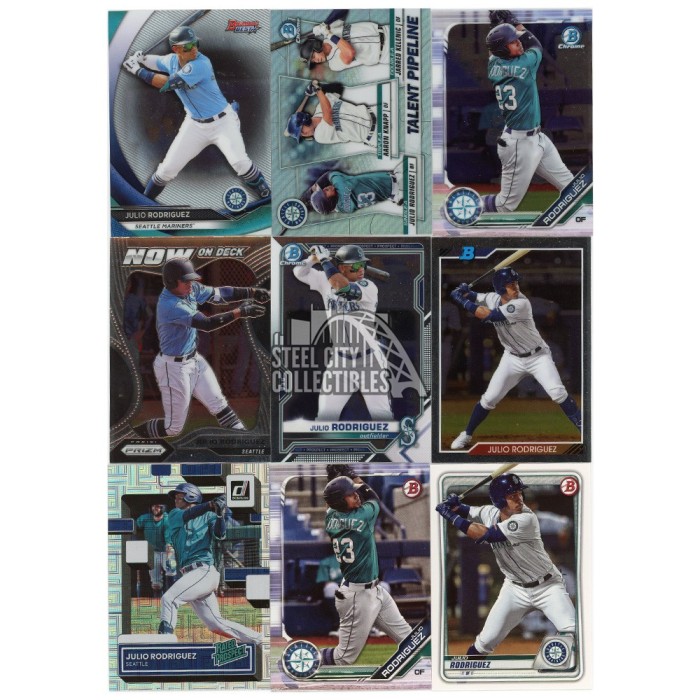 Julio Rodriguez 83-Card Prospect Lot | Steel City Collectibles