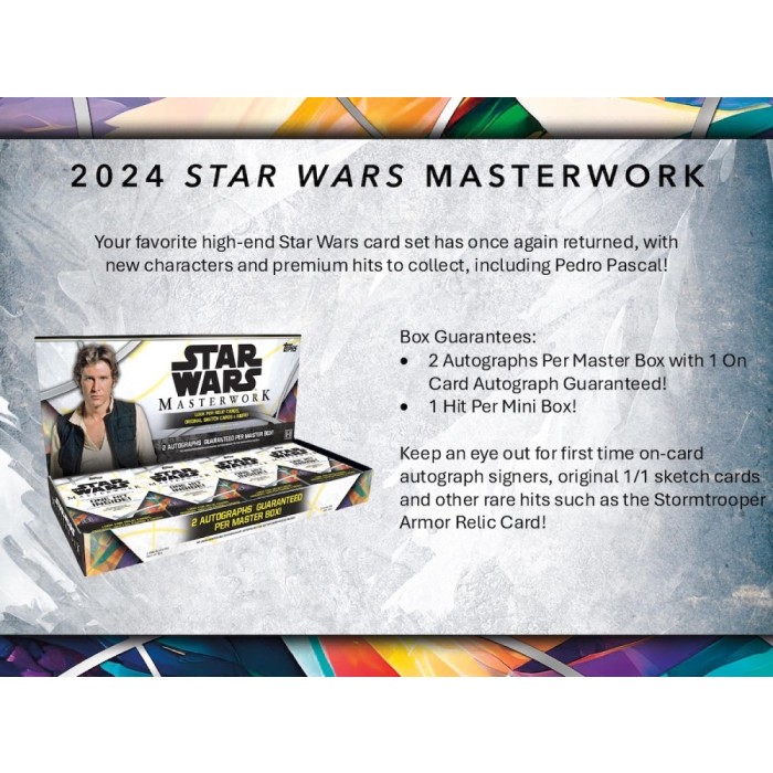 2024 Topps Star Wars Masterwork Hobby Box | Steel City Collectibles