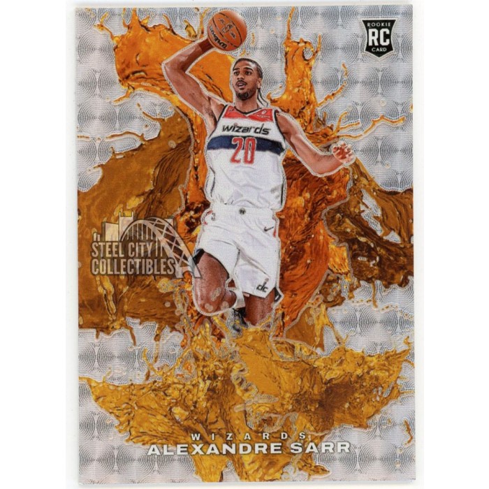 Alexandre Sarr 2024 Panini Black Friday Splash of Color Rookie Card #AS ...