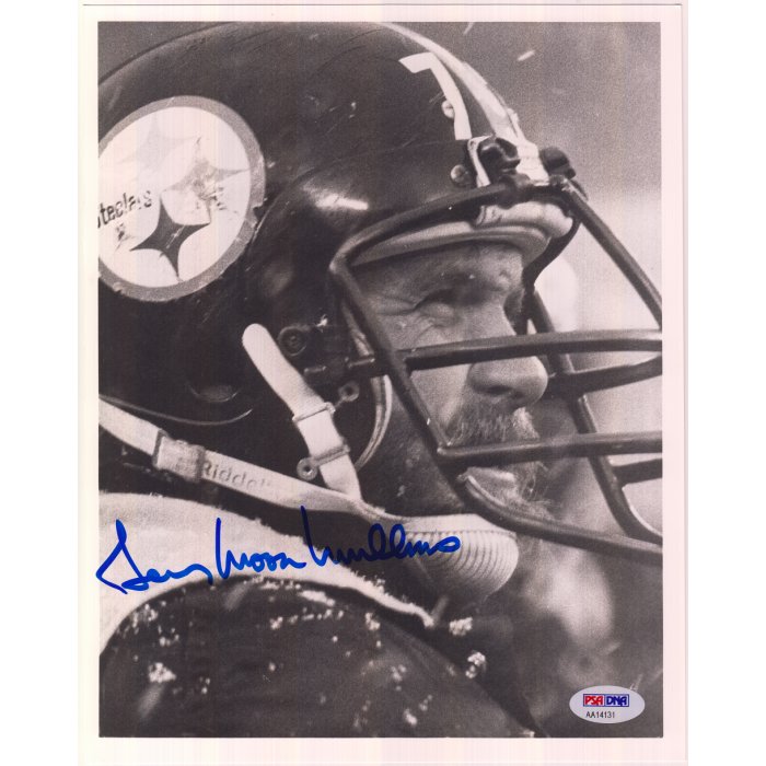 Gerry "Moon" Mullins Autographed Pittsburgh Steelers 8x10 Photo - PSA ...