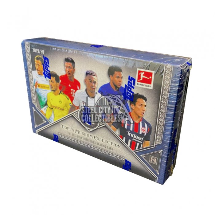 2019-20 Topps Bundesliga Museum Collection Soccer Hobby Box | Steel ...