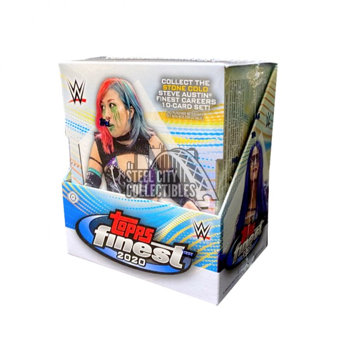 2020 Topps Finest WWE Wrestling Hobby Box | Steel City Collectibles