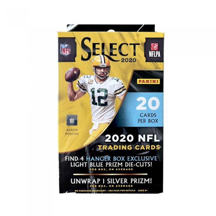 2020 Panini Select Football Hanger Box (Light Blue Prizms) | Steel City ...