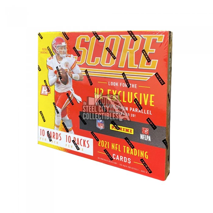 2021 Panini Score Football H2 Hobby Hybrid Box | Steel City Collectibles