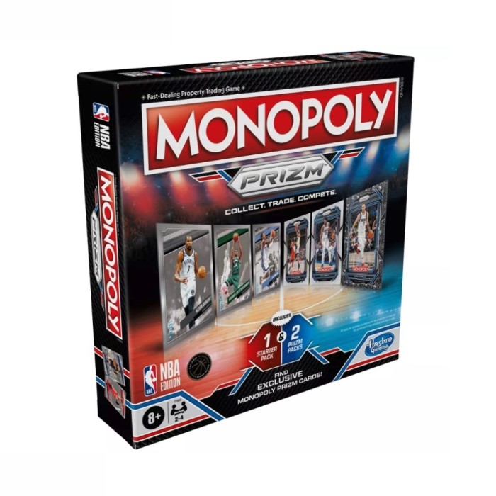 2022-23 Panini Prizm Basketball Monopoly Game Box | Steel City Collectibles
