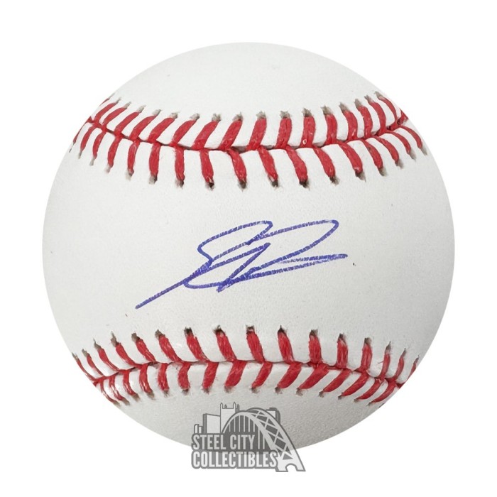 Sebastian Walcott Autographed Official MLB Baseball - BAS | Steel City ...