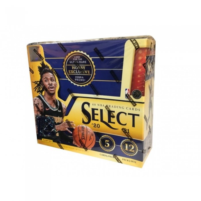 2020-21 Panini Select Basketball Premium Edition Hobby Box - 1st Off ...