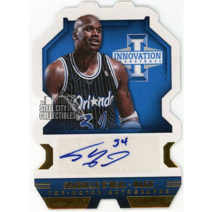 Shaquille O'Neal 2013-14 Panini Innovation Top-Notch Autograph Card #27 ...
