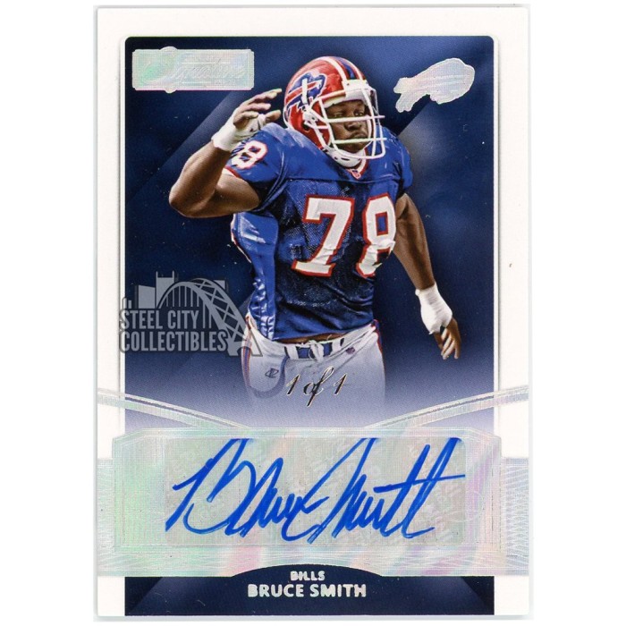 Bruce Smith 2015 Panini Signature Series Auto 1/1 | Steel City Collectibles