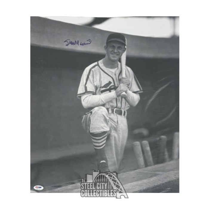 Stan Musial Autographed St. Louis 16x20 Photo - PSA/DNA (Standing in ...