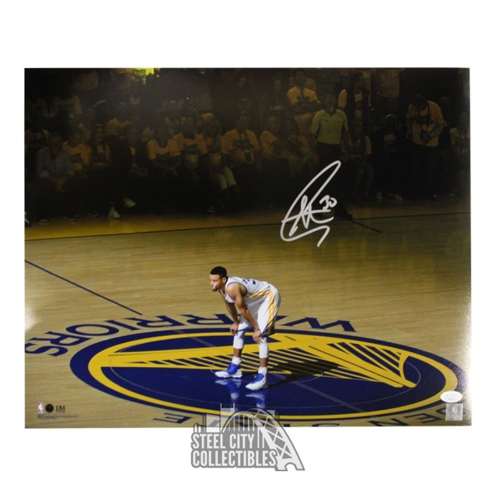 Stephen Curry Autographed Golden State 16x20 Basketball Photo - JSA ...