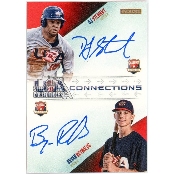 DJ Stewart Bryan Reynolds 2014 Panini USA Box Set Connections Dual ...
