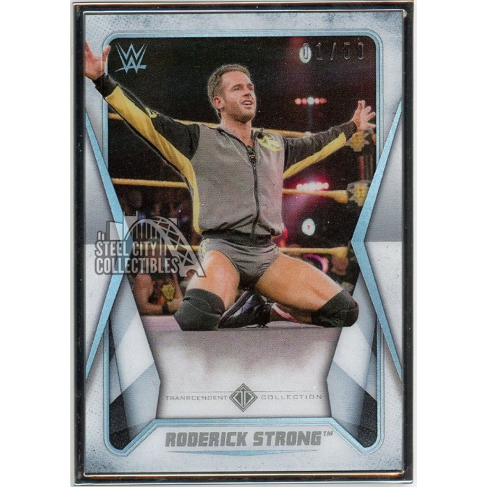 Roderick Strong 2020 Topps Transcendent WWE Card #38 1/50 | Steel City ...