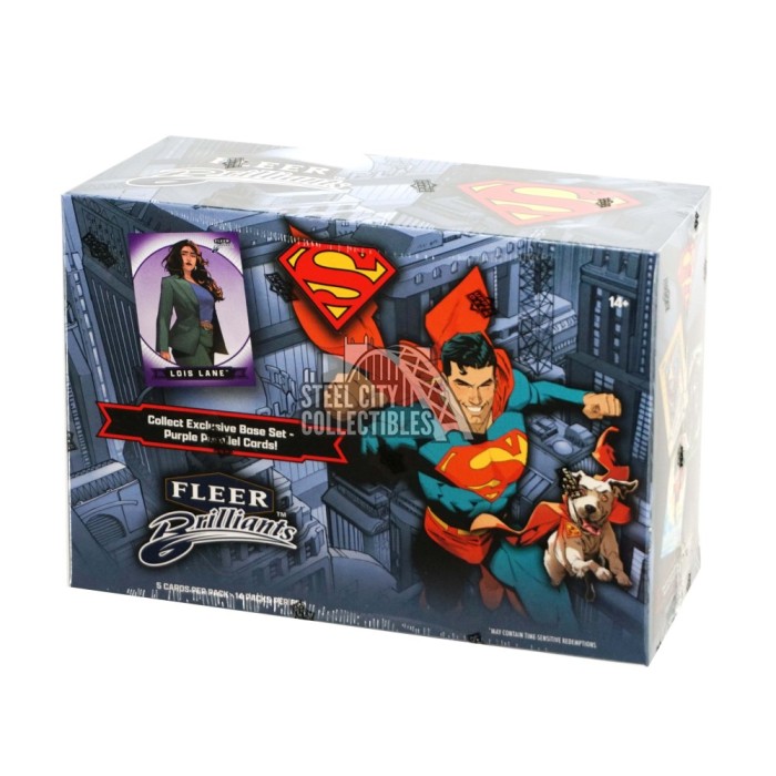 2025 Upper Deck Fleer Brilliants Superman Mega Box | Steel City ...