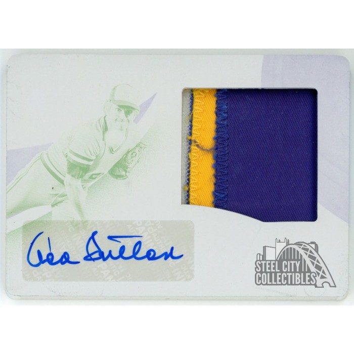 Don Sutton 2020 Panini Immaculate Printing Plate Patch Autograph Card # ...