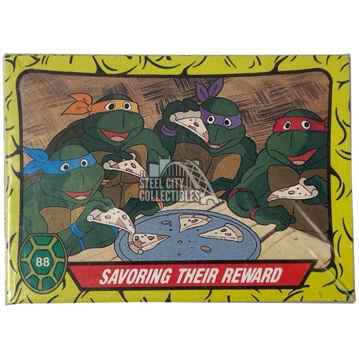 1989 Topps Teenage Mutant Ninja Turtles 88 Card Complete Set | Steel ...