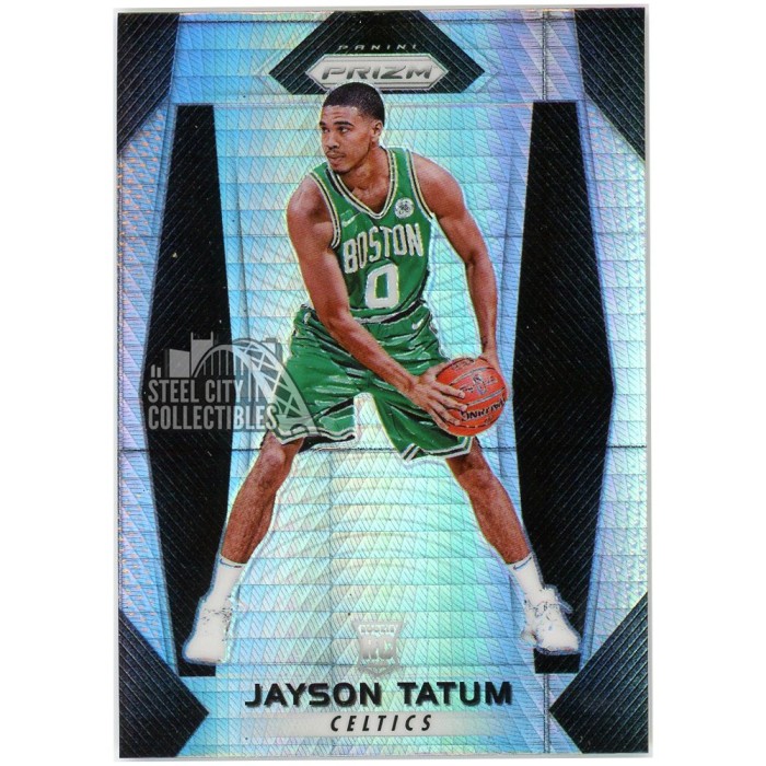 Jayson Tatum 2017-18 Panini Prizm Hyper Rookie #16 | Steel City ...