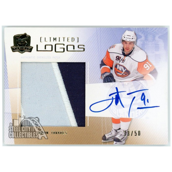 John Tavares 2009-10 Upper Deck The Cup Limited Logos Rookie Patch ...