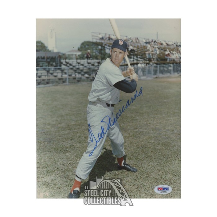 Ted Williams Autographed Boston Red Sox 8x10 Baseball Photo - PSA/DNA ...