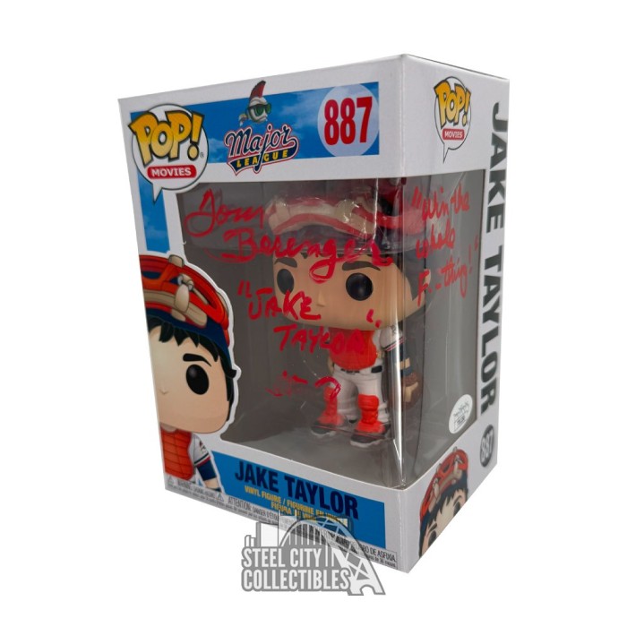 Tom Berenger "Win The Whole F... Thing" Autographed Jake Taylor Major ...