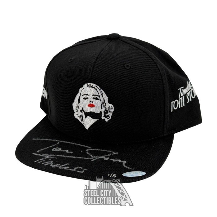 Toni Storm Timeless Autographed AEW Embroidered Snapback Black Hat /5 ...