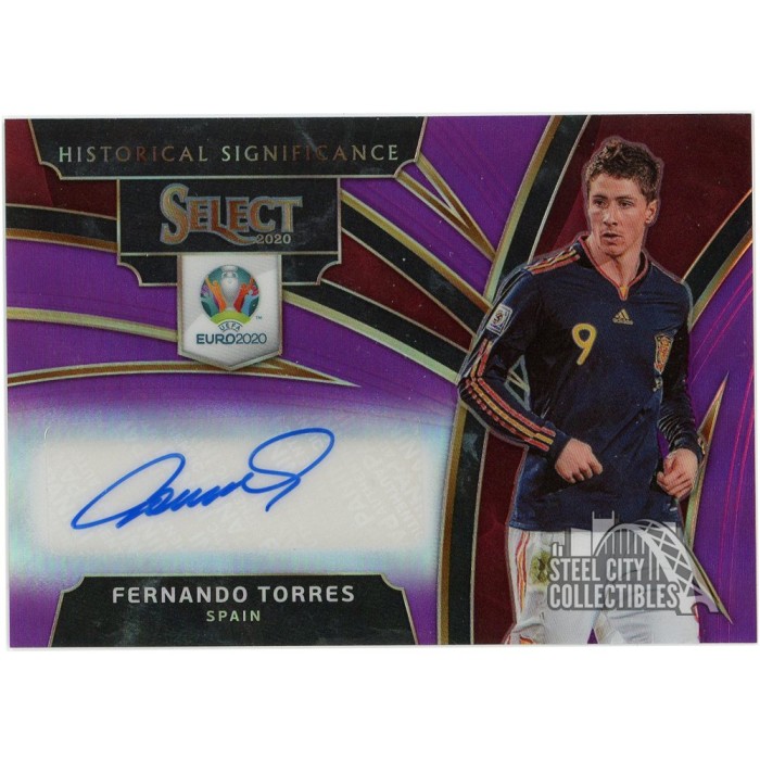 Fernando Torres 2020 Panini Select UEFA Euro Historical Significance ...