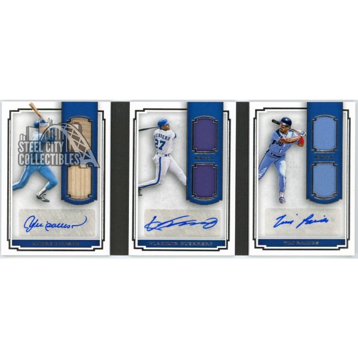 Andre Dawson Vladimir Guerrero Tim Raines 2016 Panini Pantheon The ...