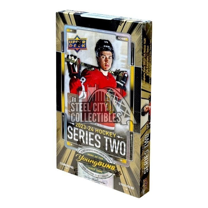2023-24 Upper Deck Series 2 Hockey Hobby 2-Box Random 4-Pack Group Break #3 - Steve | Steel City ...