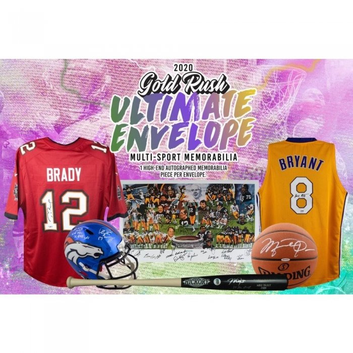 2020 Gold Rush Ultimate Envelope Multi-Sport Edition 5-Pack Random Hit ...