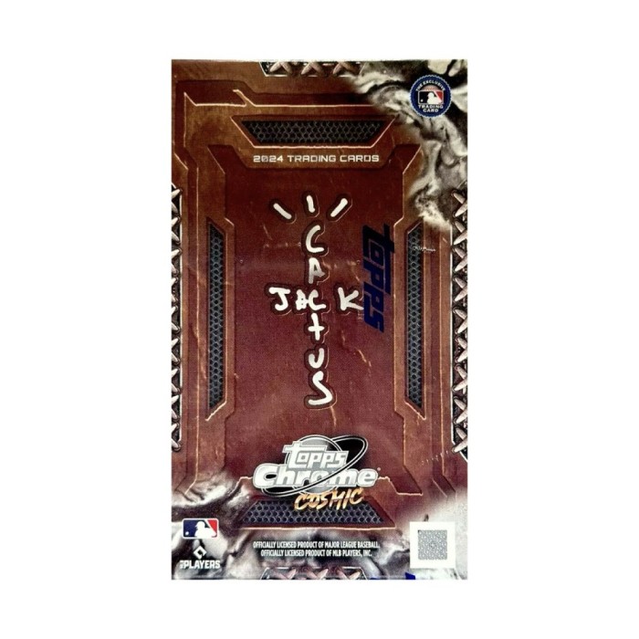 2024 Topps Cosmic Chrome X Cactus Jack Fanatics Fest NYC Travis Scott ...