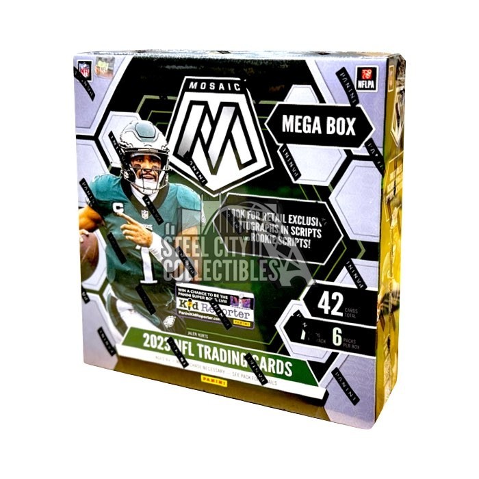 2023 Panini Mosaic Football Mega Box | Steel City Collectibles