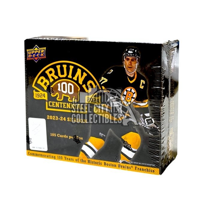 2023-24 Upper Deck Boston Bruins Centennial Box Set | Steel City ...