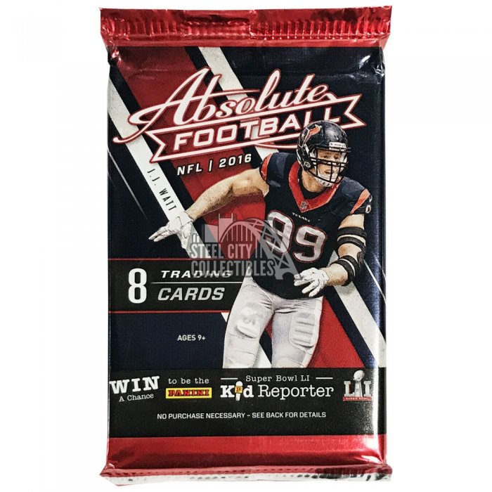 2016 Panini Absolute Football Blaster Pack | Steel City Collectibles