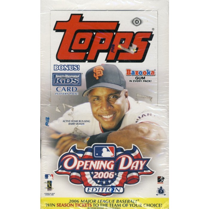 2006 Topps Opening Day Baseball Hobby Box | Steel City Collectibles