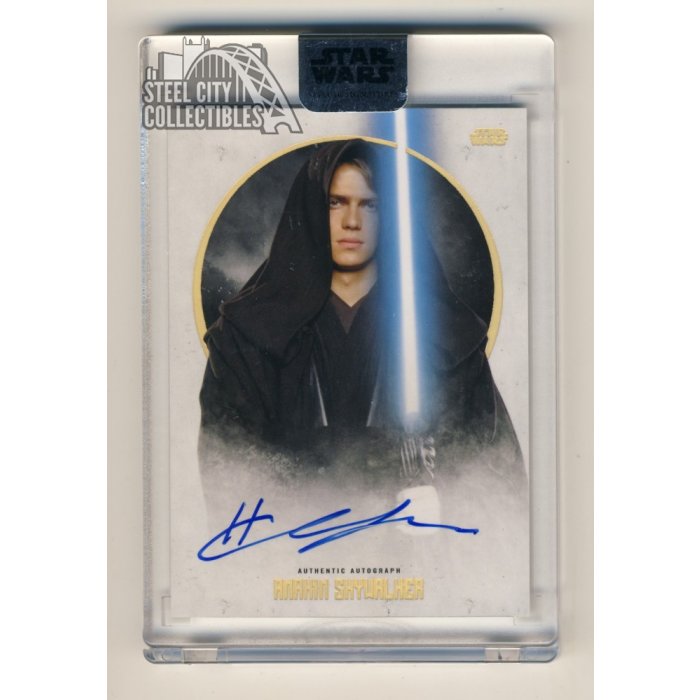 Hayden Christensen Anakin Skywalker 2017 Topps Star Wars Stellar ...