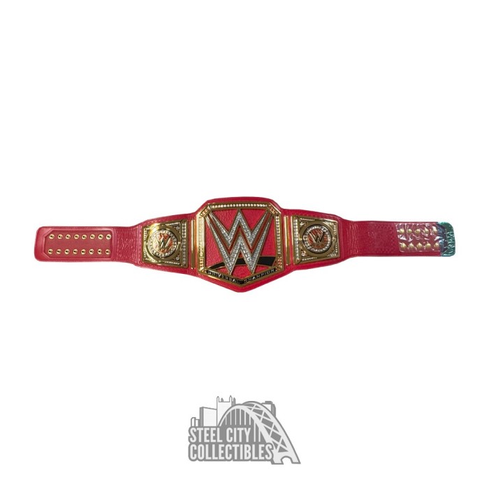 WWE Wrestlemania 33 Wrestling Championship Red Universal Title Belt ...