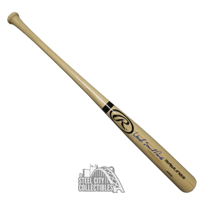 Wander Franco Autographed Full Name Blonde Rawlings Baseball Bat - JSA ...