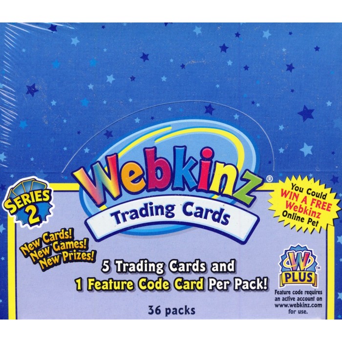 Ganz Webkinz Series 2 Trading Cards Box | Steel City Collectibles